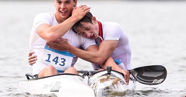 Fejring af en verdensmester