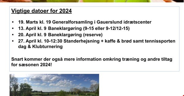 Så er vi klar igen - 2024!